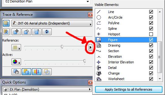 Trace Reference not showing all of view - Graphisoft Community