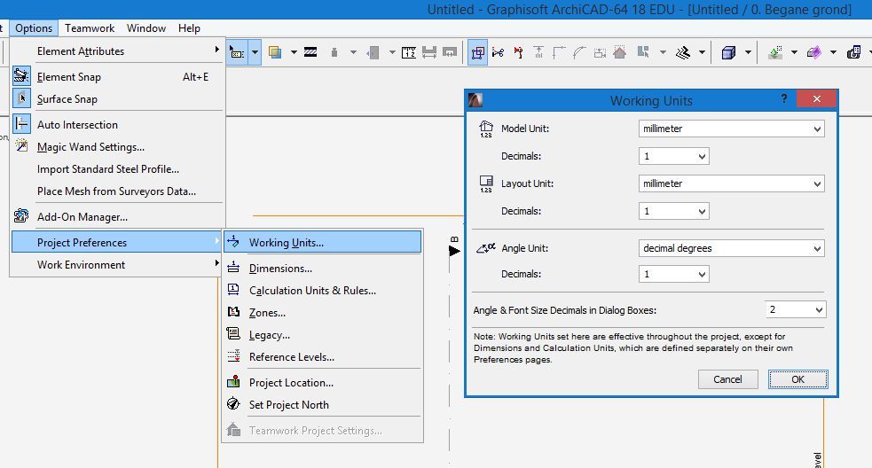Measurement numbers - Graphisoft Community
